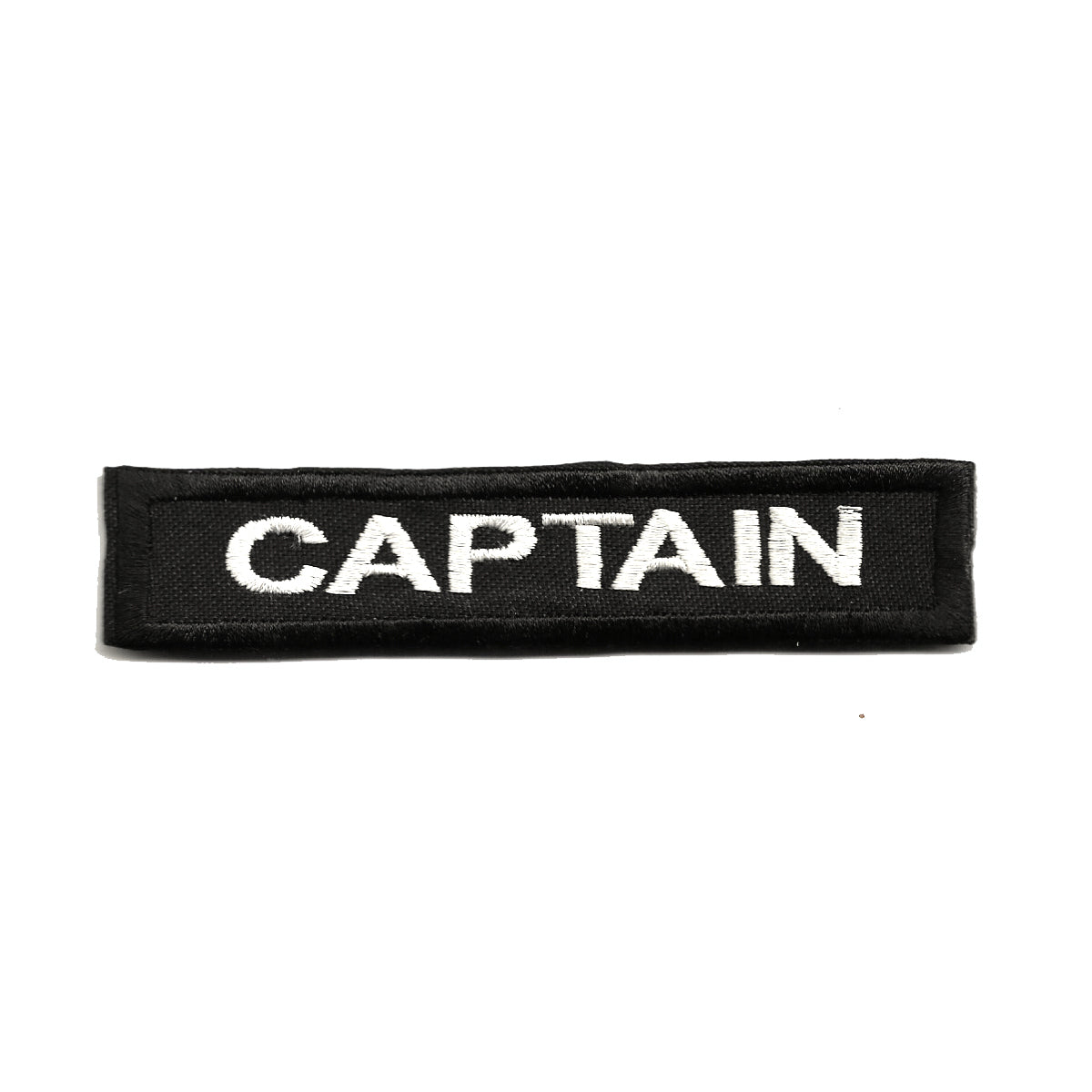 Captain Name Patch- 4.8 x 1 inches – Motohog
