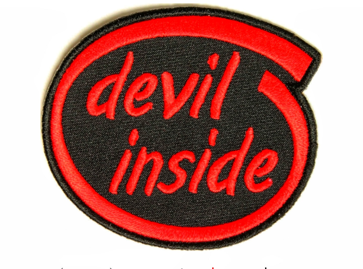 Devil Inside Logo Unleash Devil Inside You Cartoonish Typographic