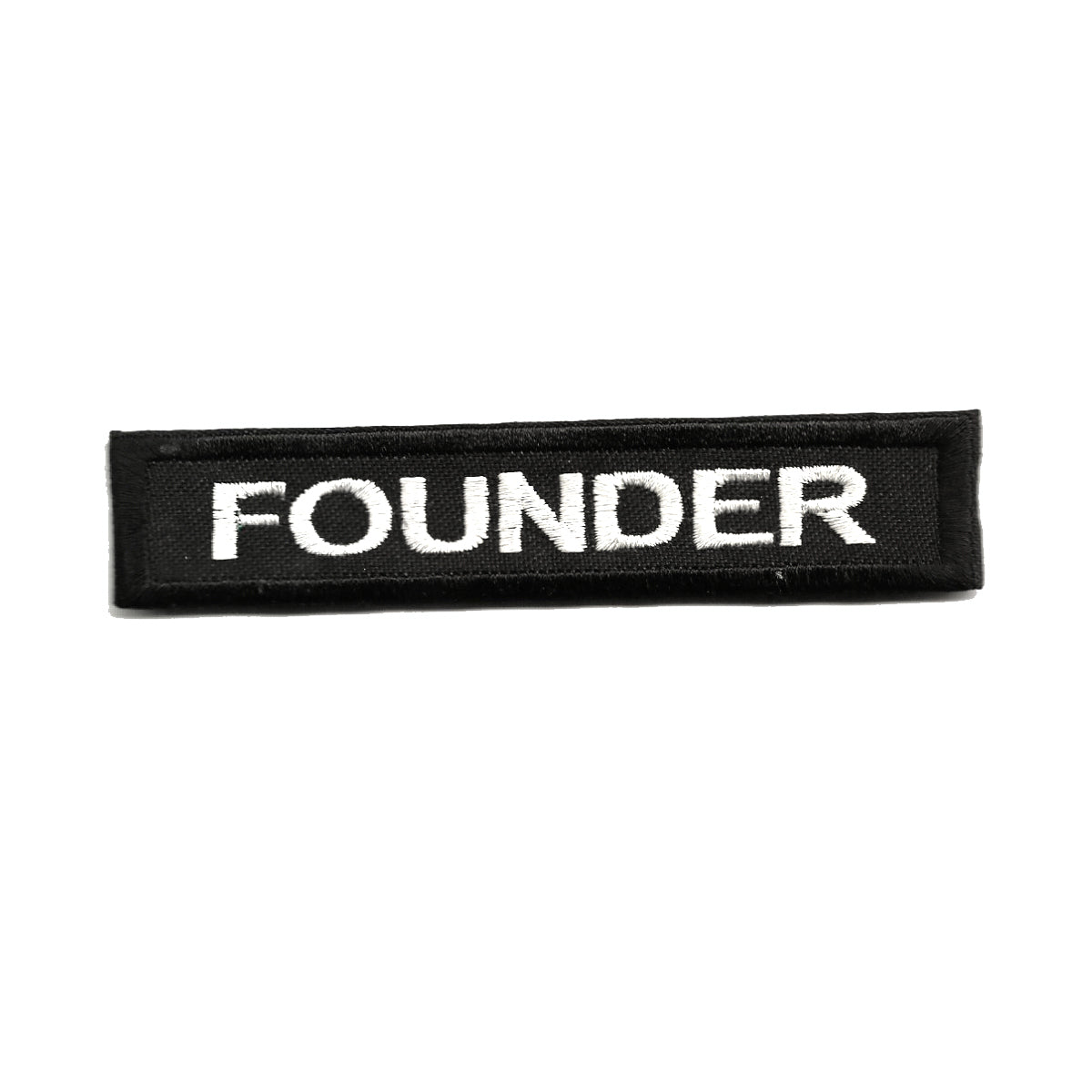 Founder Name Patch- 4.8 x 1 inches – Motohog