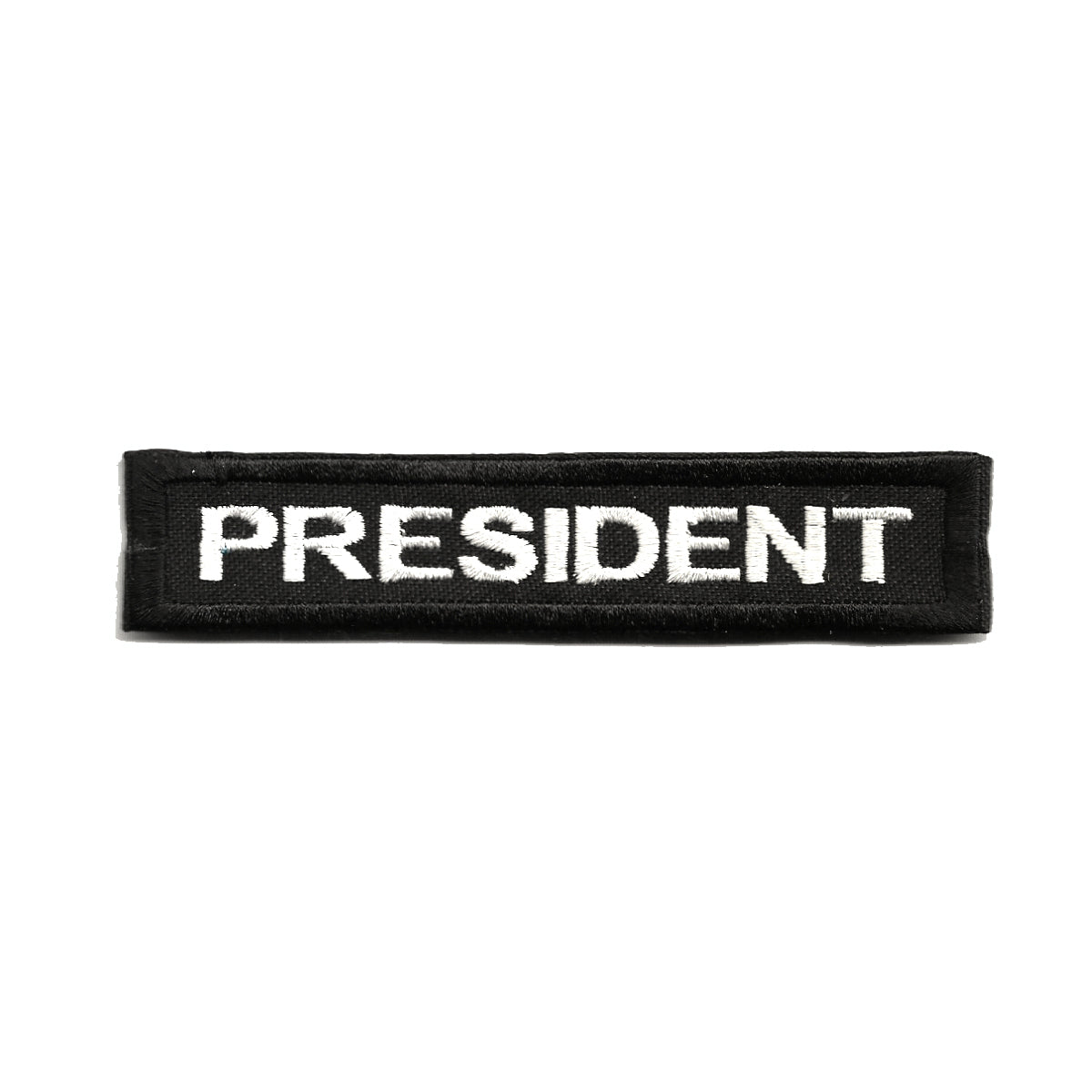President Name Patch- 4.8 x 1 inches – Motohog