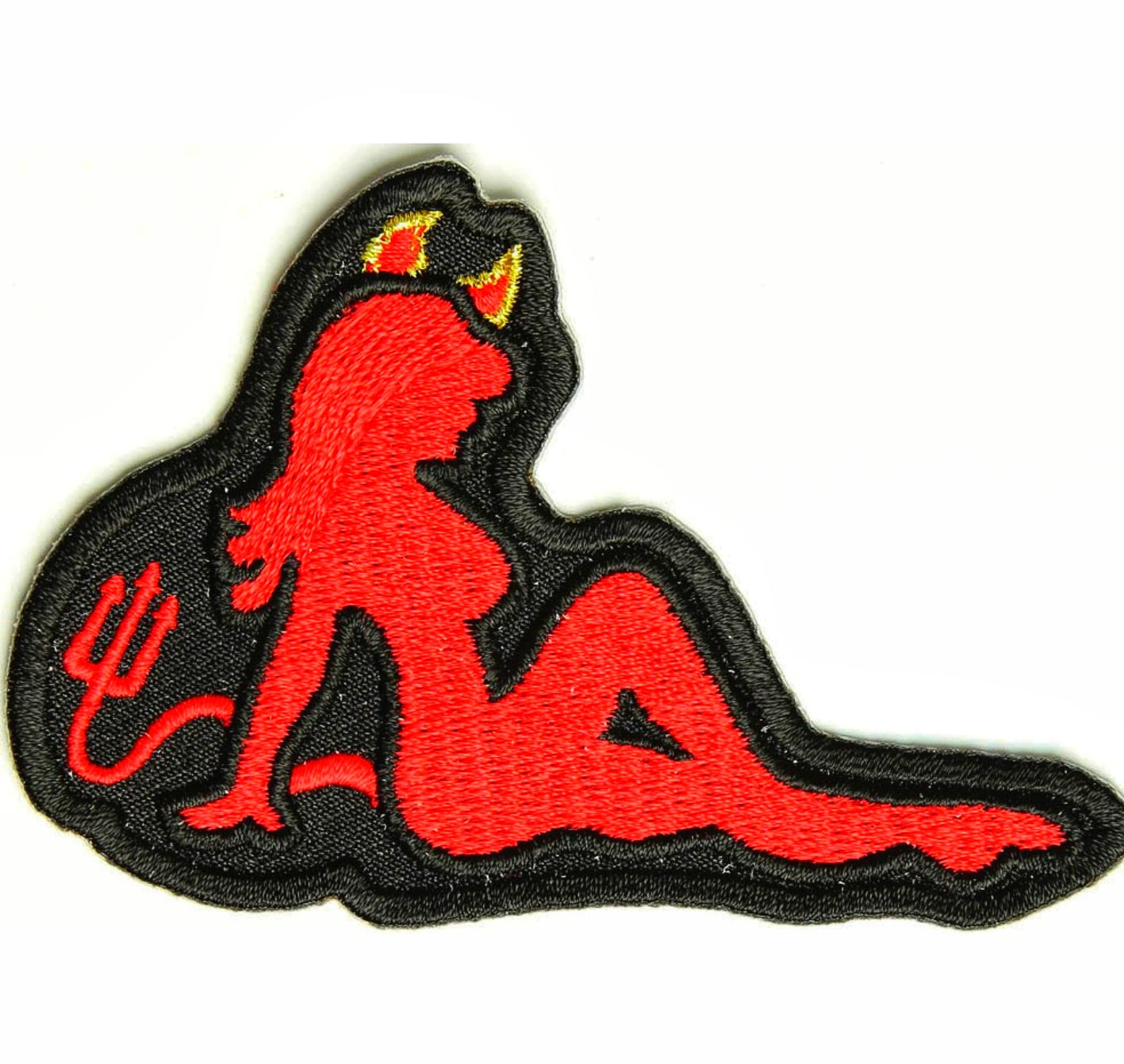 Devil Woman Patch- 4.3 x 2.6 inches – Motohog